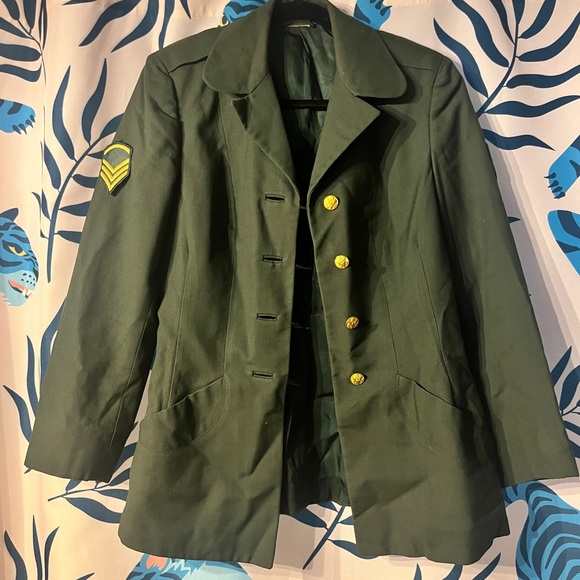 Jackets & Coats | Vintage Military Us Army Blazer | Poshmark